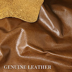 NANRUIL for Ipad Pro 11-inch Case 4th/3rd/2nd/1st Gen Genuine Leather Cover Protective Shell for 2022/2021/2020/2018 with Pocket Strap,Built-in Pencil Holder and Auto Wake/Sleep.Brown