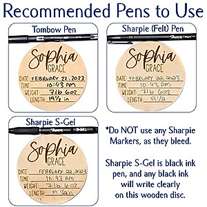 Newborn Announcement Sign for Hospital - Baby Birth Announcement Sign Girl for Hospital - Baby Name Announcement Sign Boy