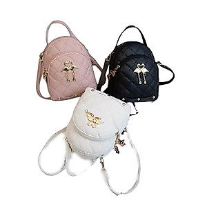 Swan Love Mini Backpack (White)