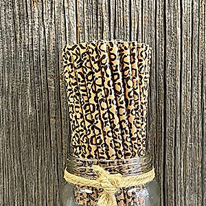 Cheetah Print Paper Straws - Animal Print Straws - Safari Theme Birthday Party Supply - 50 Pack Outside the Box Papers Brand