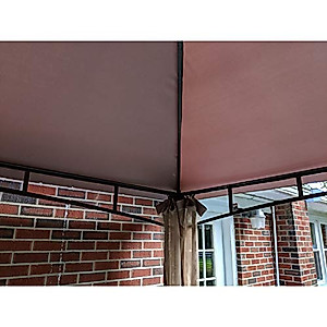 Garden Winds Replacement Canopy Top Cover for Casual Way Awning 10x12 Gazebo - RipLock 350