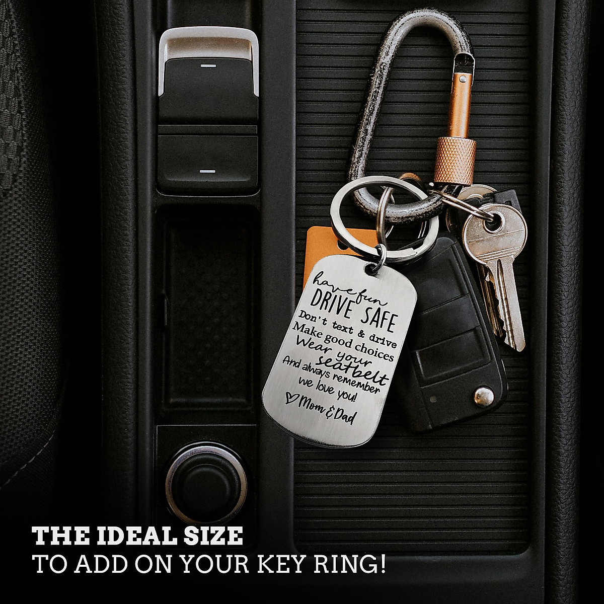 Pretty Inappropriate, Drive Safe Keychain for Daughter, 16 Year Old Boy Birthday Gift Ideas, Birthday Gifts for Teen Girls, Sweet 16 Gifts for Girls, 16 Year Old Girl Birthday Gift Ideas (Mom and Dad)