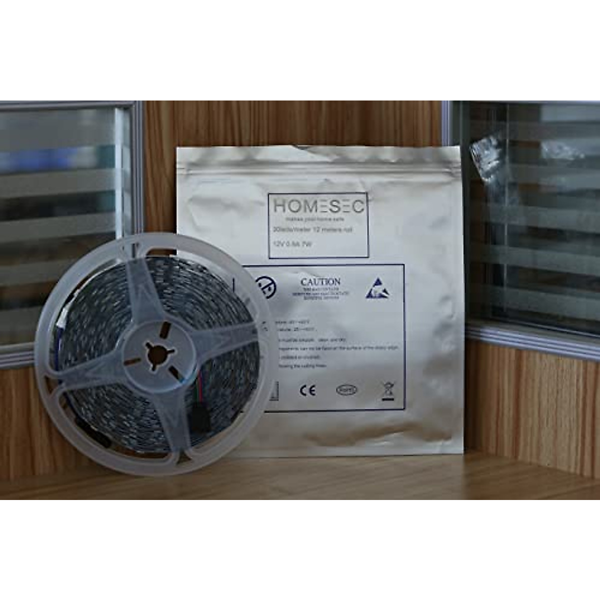 HOMESEC makes your home safe Led Strip Led Light 5050 (30leds/3.28feet, roll Length 39,37ft,12meters)