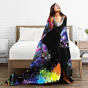 Stitch Blanket Stitch Gifts for Girls Stitch Throw Blanket for Kids Women Adults Stitch Cartoon Flannel Fleece Blankets for Couch Bed Sofa 40"x50"