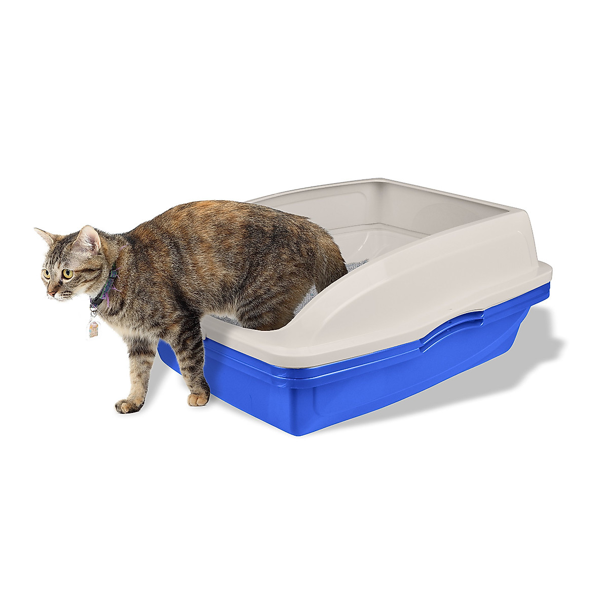 Van Ness Pets Large Sifting Cat Litter Box with Frame, High Sided, CP5
