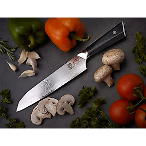 Mercer Culinary M13786 Premium Grade Super Steel, 7-Inch Santoku Knife, G10 Handle