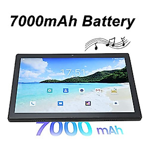 aqxreight Office Tablet, 4G LTE Tablet PC 10.1in FHD 1080P for Work (US Plug)