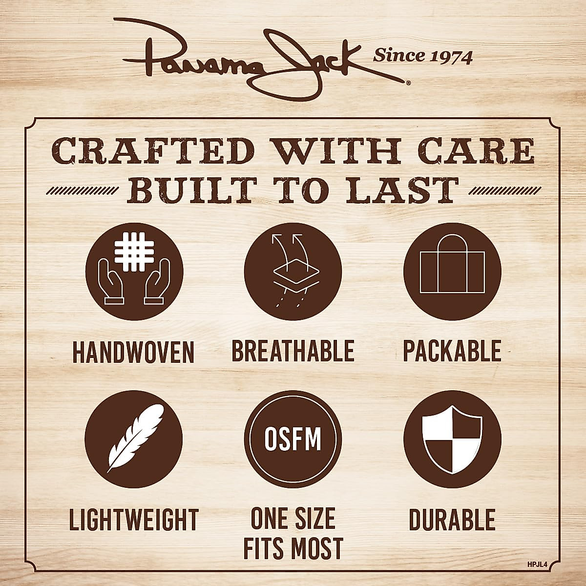 Panama Jack Women's Crocheted Toyo Sun Hat with Sizing Tie, 4" Big Brim (Natural)