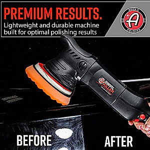 Adam's Polishes Swirl Killer 15mm Car Polisher - Buffer Polisher Dual Action Machine | Use W/Car Polish, Polishing Compound, or Car Scratch Remover | Detailing Car Wash Clay Bar Ceramic Coating