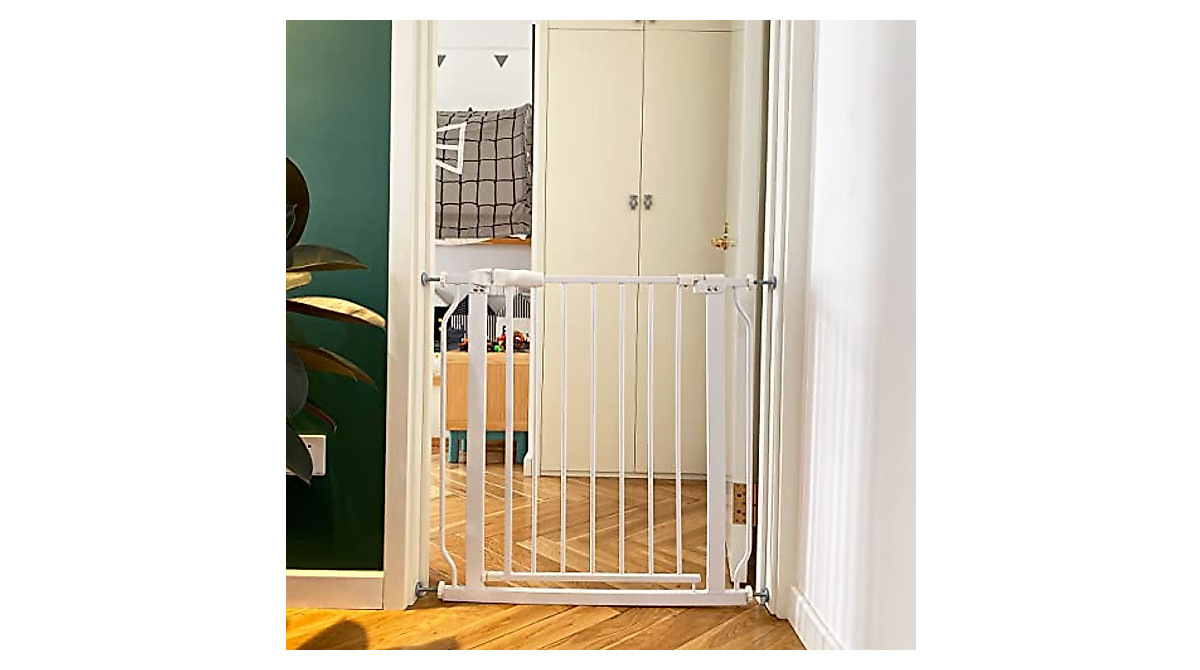 BalanceFrom Easy Walk-Thru Safety Gate - Secure Your Home