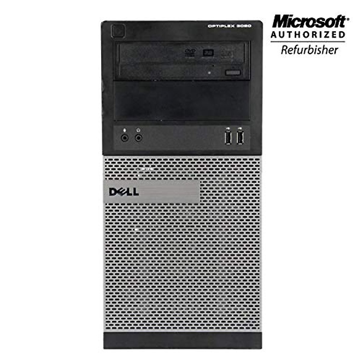 Dell Optiplex 3020 Tower Gaming Desktop Computer - Core Intel i7 4770 3.4 GHz, 8GB RAM, 512GB SSD, NVIDIA GT 1030 2GB DDR5, Keyboard, Mouse, Wireless WiFi, Windows 10 Home 64-bit(Renewed)