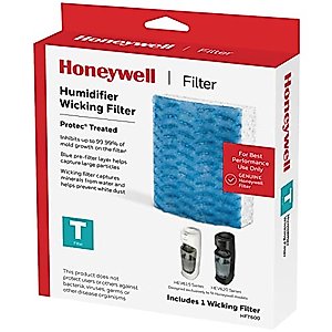 Honeywell HFT600PF1 Replacement Wicking Filter T, 1 pack, White