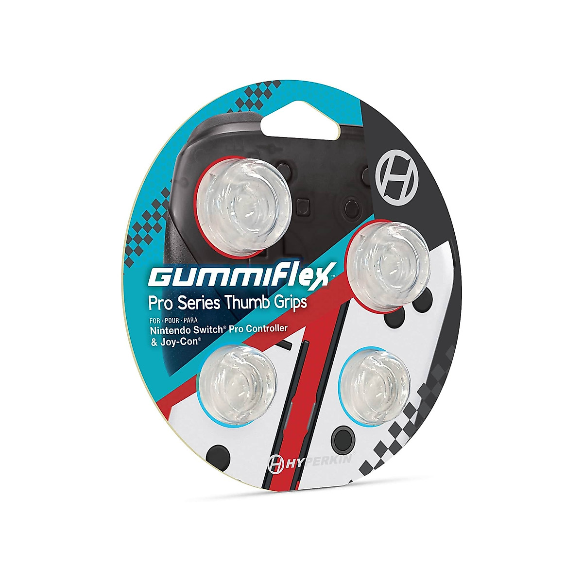 "GummiFlex™" Pro Series Thumb Grips (4 Pack) for Nintendo Switch®