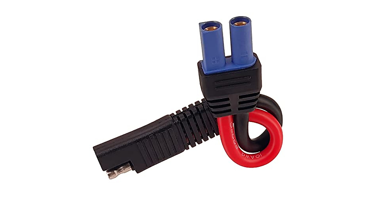 Yeebline 10 AWG SAE to EC5 Cable, 15cm EC5 Female Plug Connector to SAE ...