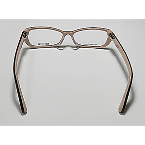 Bobbi Brown The Devin Womens/Ladies Cat Eye Full-rim Spring Hinges Authentic Eyeglasses/Eye Glasses (54-15-135, Black Nude)