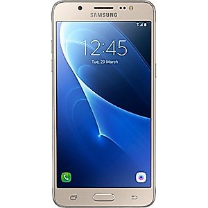 Samsung SM-J510M Galaxy J5 J510M/DS 16GB Gold, 5.2", Dual Sim, Factory Unlocked Phone, No Warranty - International Version