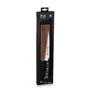 Cangshan TS Series 1020564 Swedish 14C28N Steel Forged 8-Inch Chef Knife and Wood Sheath Set