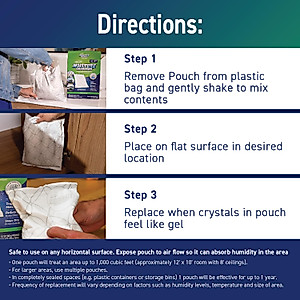 Concrobium 7651353 Moisture Grabbers XL, 35.3 oz