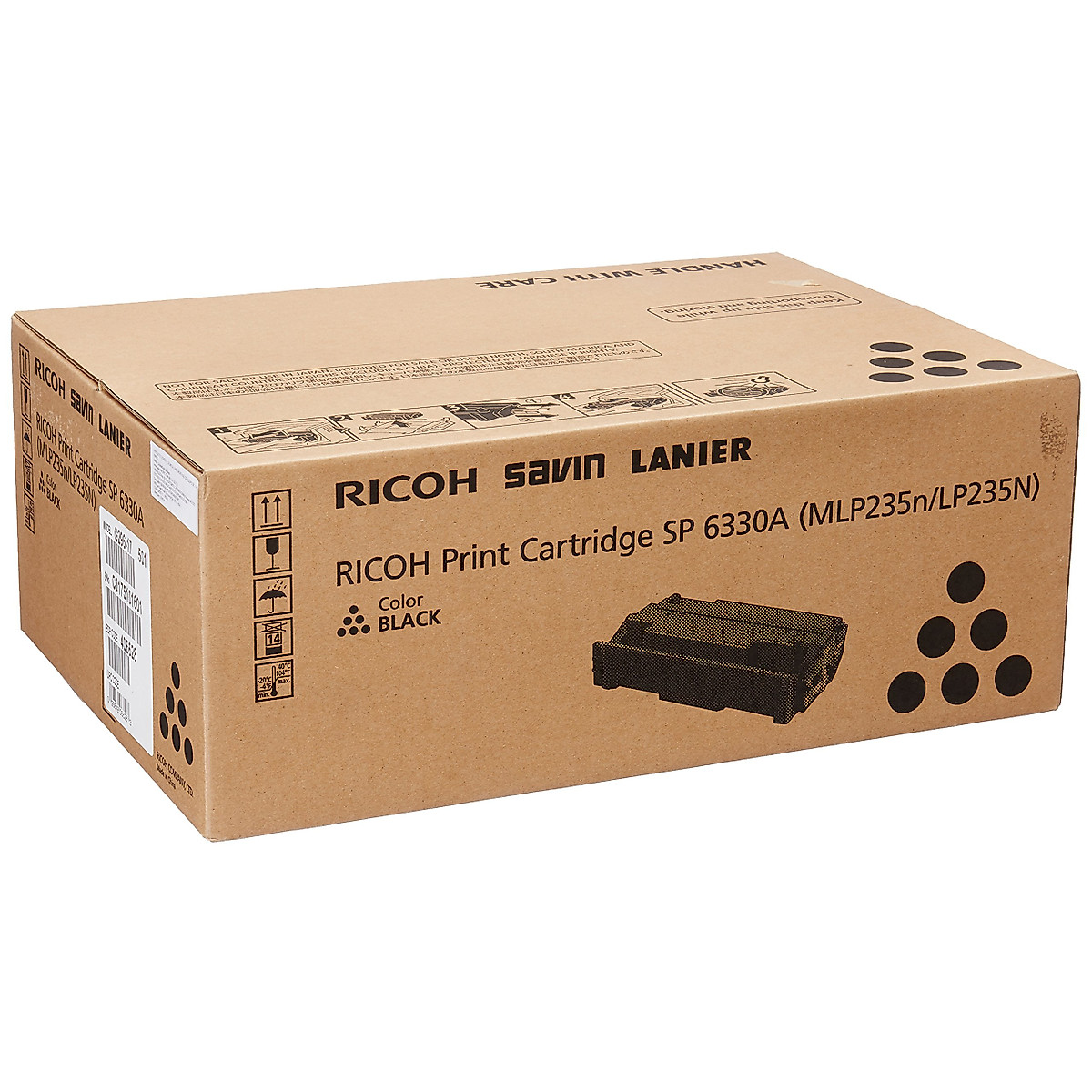 Ricoh 406628 Black AIO Toner Cartridge Type SP 6330N, standard yield