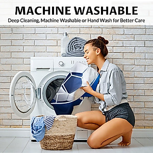 Personalized Soccer Blanket for Teens - 50x60 Inches Throw Size - Soft Fuzzy Cozy Blankets Gift for Soccer Team - Blue Sports Throw Blanket for Couch, Living Room & Office