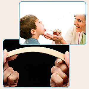 Perfect Stix Tongue Depressors, Non-Sterile, 6", 500 Ct Senior, Pack of 500ct, Brown