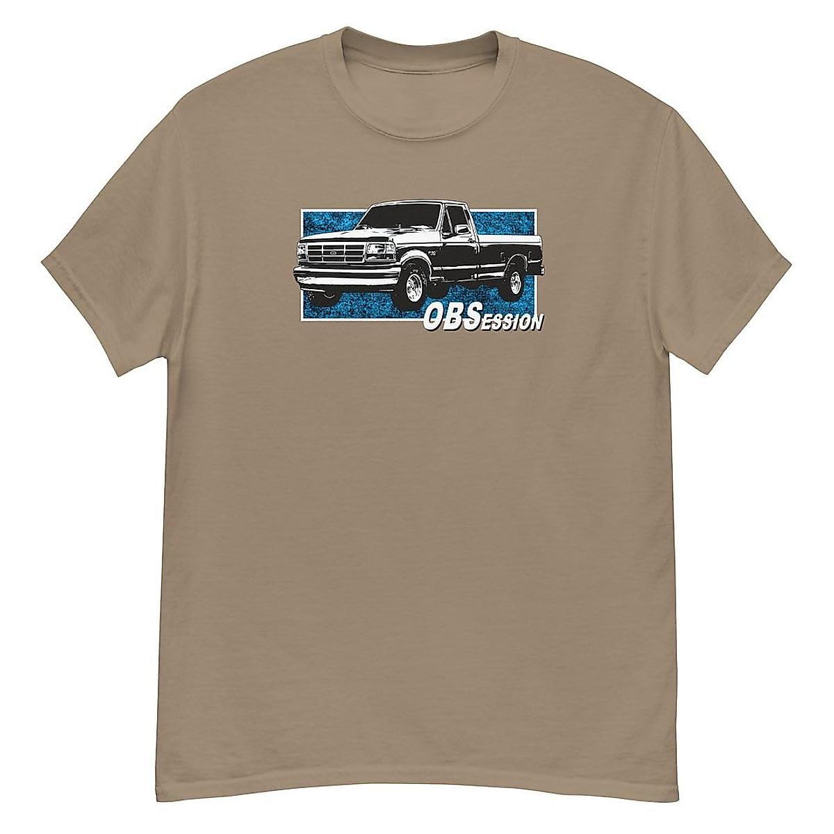 Aggressive Thread OBS T-Shirt with F150 2wd Truck
