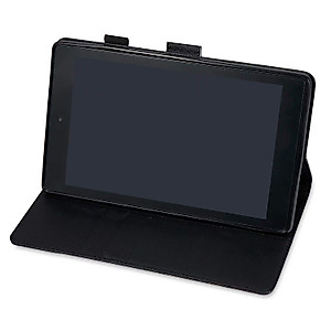 Case for 2016-2018 Kindle Fire HD 8 - MonsDirect PU Leather Smart Case Cover with Auto Wake/Sleep for Kindle Fire HD 8 Tablet (8" 2018 2017 2016 Release, 8th/ 7th / 6th Generation), Don't Touch My Pad