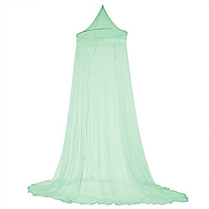 Bed Mosquito Net, Dome Elegant Lace Ceiling Princess Bed Mosquito Netting Girls Room Bedding Hanging Mosquito Net