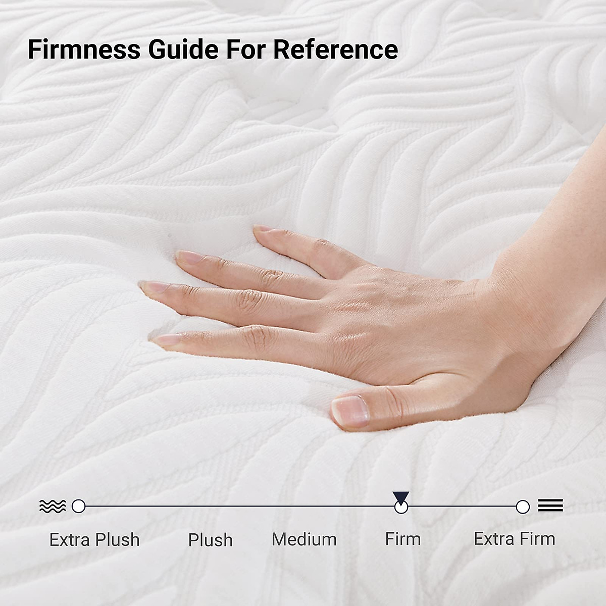 Avenco Twin XL Mattress, Hybrid Twin XL Mattress in a Box, 10 Inch Pocket Spring and Gel Memory Foam Mattress Twin XL, Medium Firm, Strong Edge Support, CertiPUR-US, 100 Nights Trial