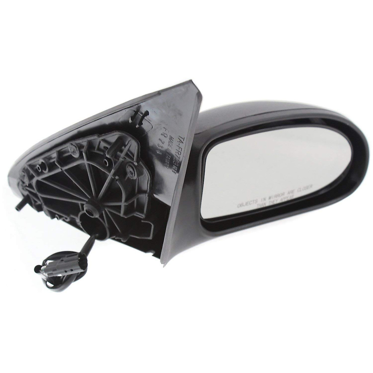 Kool Vue Left & Right Power Door Mirrors Compatible With Ford Focus 2000-2007 Textured Pair Hatchback, Sedan & Wagon