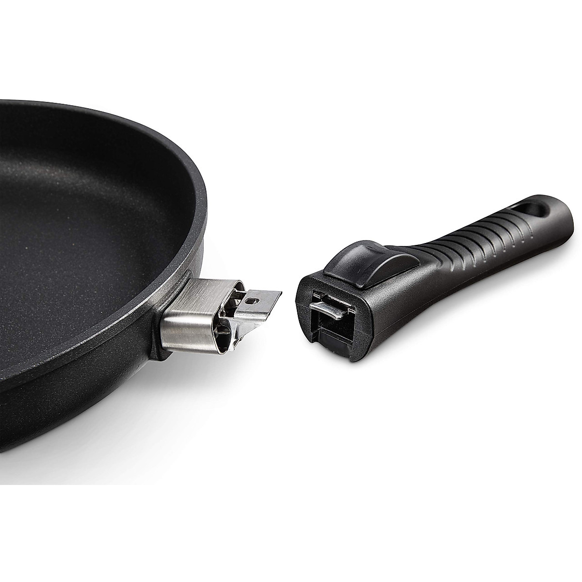 Ozeri Professional Series Hand Cast Ceramic Fry Pan with Removable Handle, 100% Made in Germany and Free of GenX, PFBS, Bisphenols, APEO, PFOS, PFOA, NMP and NEP