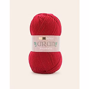 Hayfield Bonus Aran with Wool, Cherry (950) by Sirdar