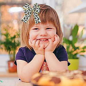 10 Yards Bee Wired Edge Ribbon Bumble Bee Burlap Ribbon Polyester Fabric Summer Bee Decorative Ribbons for Gift Wrapping DIY Craft Party Decoration Hair Bows All Crafting and Sewing (2.5 Inch)