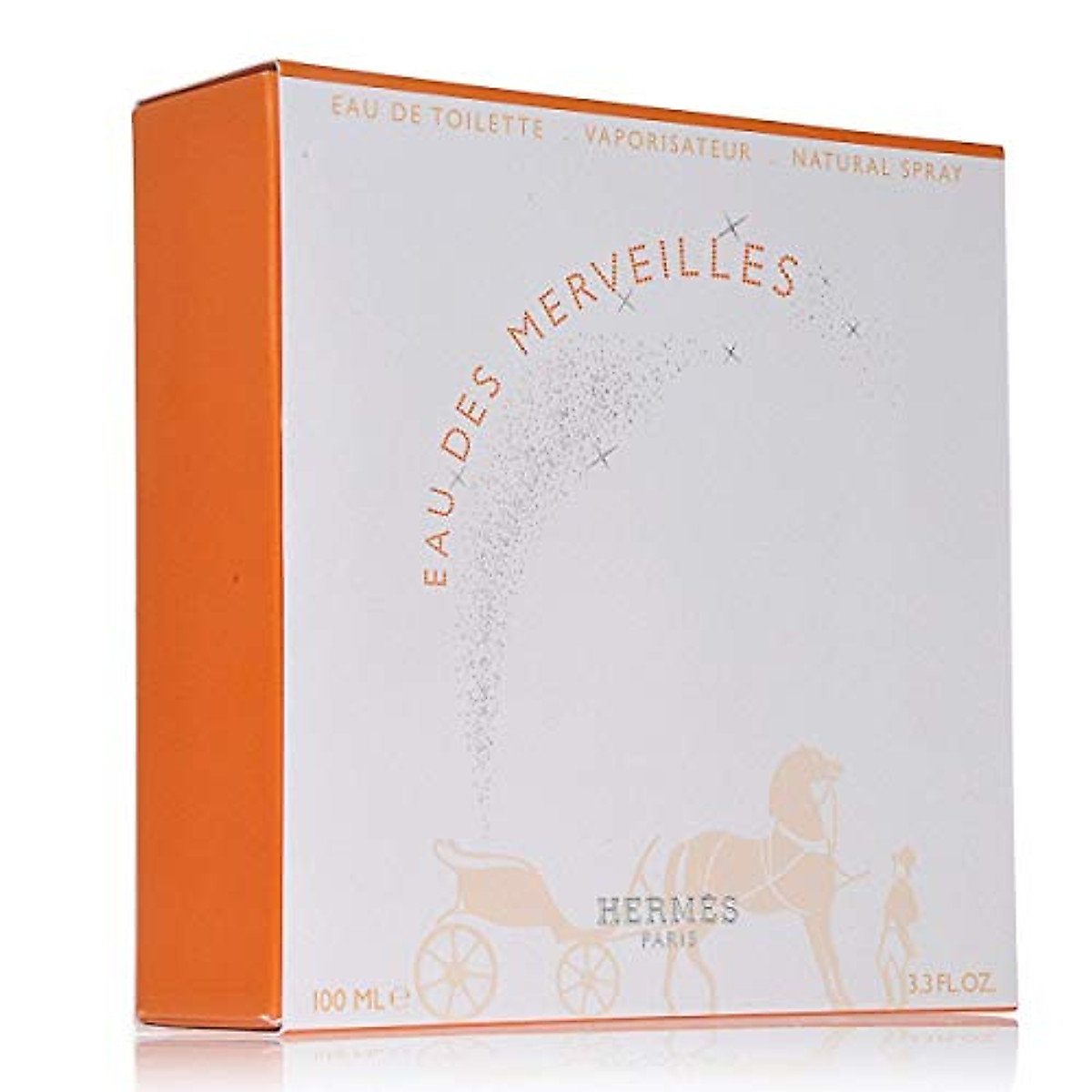 Hermes Eau Des Merveilles For Women. Eau De Toilette Spray 3.3 Oz.