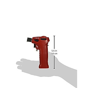 Fox Run Mini Butane Crème Brûlée Torch, 3.75 x 1.75 x 5.5 inches, Red