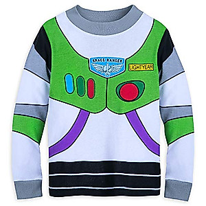 Disney Buzz Lightyear Costume PJ PALS for Boys, Size 5 Multicolored
