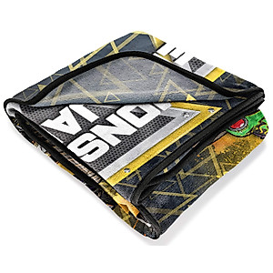 Jay Franco Monster Jam MJ Life Blanket - Measures 62 x 90 inches, Kids Bedding Features Grave Digger - Fade Resistant Super Soft Fleece