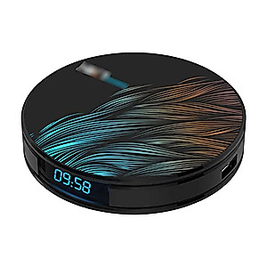 KRGEMS Android 10.0 Smart Tv Box,Streaming Box,4g+64g, Bt4.1, Support Dual-Band WiFi (2.4g&5g), 4k H.265 Decoding,3D,Set Top Box