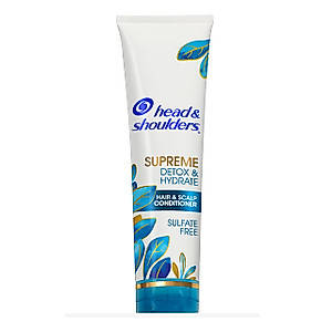 Head & Shoulders Supreme Detox & Hydrate Hair & Scalp Conditioner, Coconut, 9.4 Fl Oz