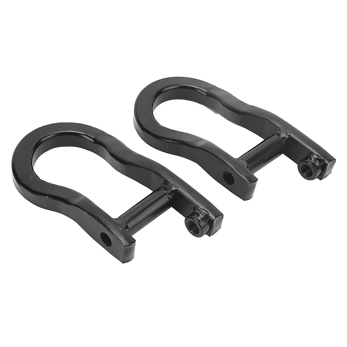 Front Tow Hook, Pair Front Tow Hooks Black Heavy Duty Bow Shackles 84072463 Compatible with 23236699 19159115