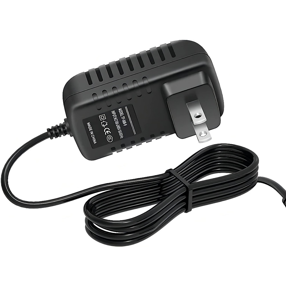 BestCH AC Adapter Charger Power Cord Replacement for AtGames Sega Genesis Flashback 85 Built-in Games - Black FB3680