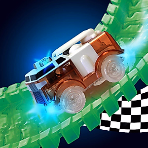 ONTEL Magic Tracks - Fire Truck & Police Car