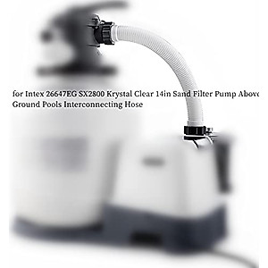 ChangTa Pool Filter Pump Hose11388 for Intex 26675EG QX2100 Krystal Clear 14 Inch Sand Filter Pump & Saltwater System Interconnecting Hose