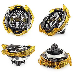 Hiash Burst Gyros Battling Top Battle Burst High Performance Set, Gaming Top Spinning Toy,Birthday Party School Gift Idea Toys for Boys Kids Children Age 6+, 4 Pieces Pack