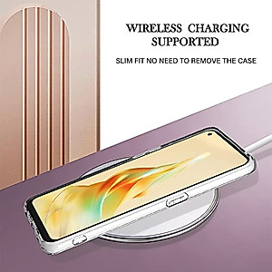 Dinglijia for Oppo Reno8 T 4G(Not 5G) Phone Case, Soft TPU + IMD Marble Pattern Slim Design Enhanced Camera and Screen Protection Girls and Women Case for Oppo Reno8 T 4G YBBK Green A