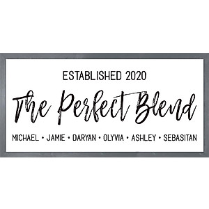 Blended Family wedding gift for blended family