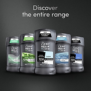 DOVE MEN + CARE Antiperspirant Deodorant 72-hour anti-stain Protection Invisible Deodorant For Men, 2.7 Ounce (Pack of 4)