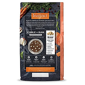 Instinct Raw Boost Grain Free Recipe with Real Salmon Natural Dry Cat Food by Nature's Variety, 4.5 lb. Bag