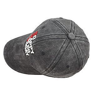 Funny 50th Birthday Gifts for Men Women, So Happy I'm 50 Today Gag Vintage Retired Baseball Cap, Embroidered Adjustable Washed Cotton 1972 Fifty Dad Hat