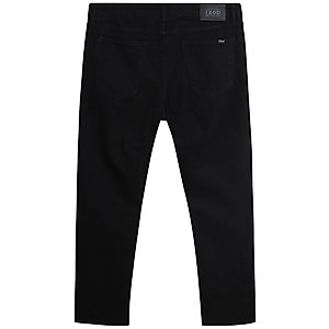 IZOD Men's Jeans, Slim Fit, Comfort Stretch Denim, Size 32X32, Black Ink